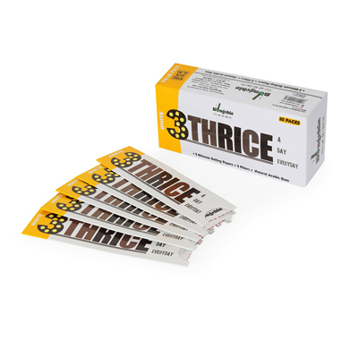 Thrice A Day Bleached (White) | Box of 50 – BONGCHIE